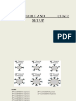 Room Setup Styles | PDF | Classroom | Meal