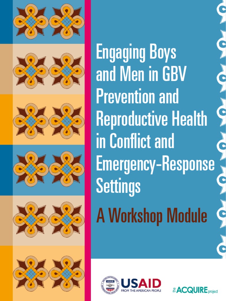 Engaging Boys and Men in GBV Prevention and Reproductive Health in ...