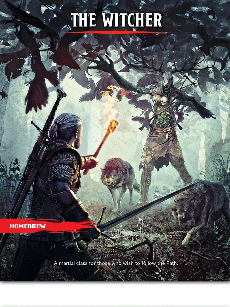 The Witcher Class - GM Binder | PDF | Wizards Of The Coast