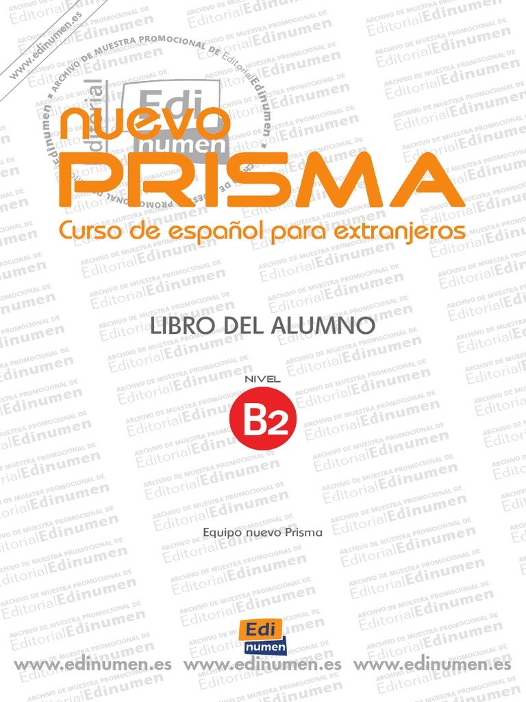 Nuevo Prisma B2 - Introducción | PDF