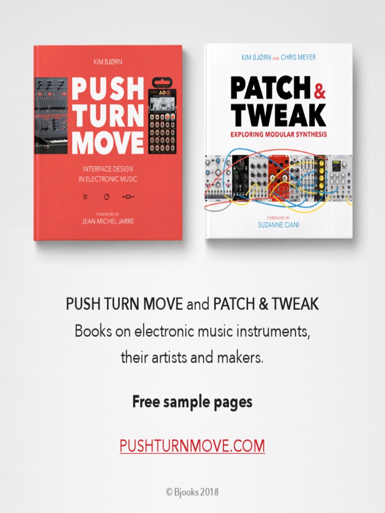 Push Turn Move and Patch & Tweak: Books On Electronic Music Instruments ...