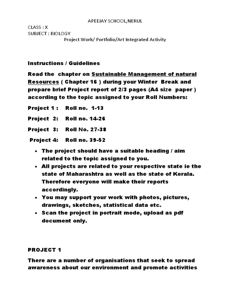 Holiday Assignment | PDF | Kerala | Natural Environment