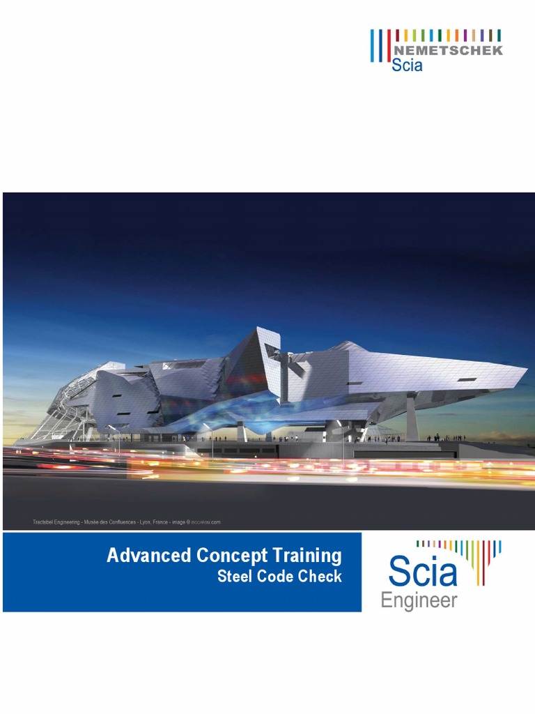 (Eng) Advanced Concept Training Steel 2011.0 - Nemetschek Scia | PDF ...