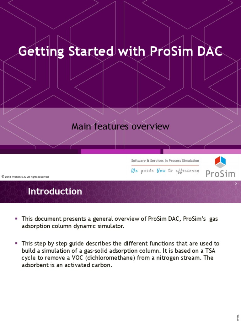 Getting Started With ProSim DAC | Download Free PDF | Adsorption | Software