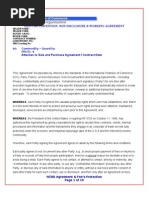 NCND Contract Template Sample | PDF | Non Disclosure Agreement ...