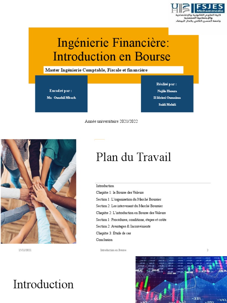 If Introduction en Bourse | PDF | Bourse des valeurs | Marché (Économie)