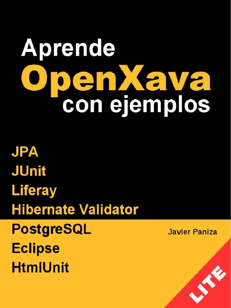 Openxava Con Ejemplos LITE | PDF | Java (lenguaje de programación ...
