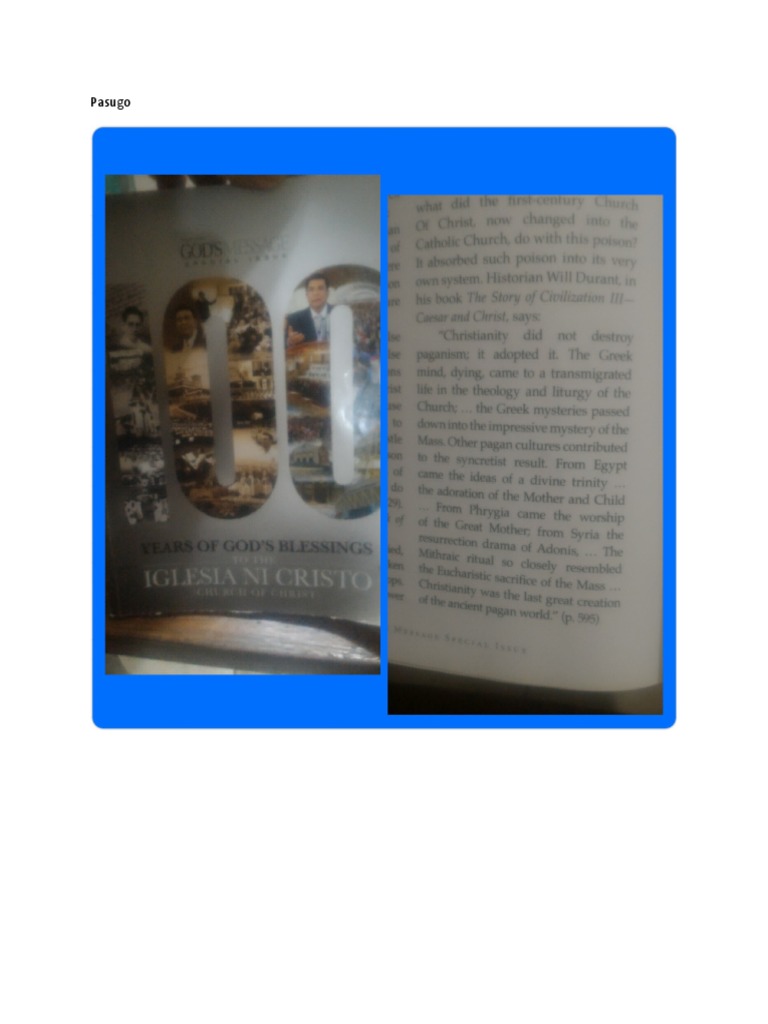 Pasugo | PDF
