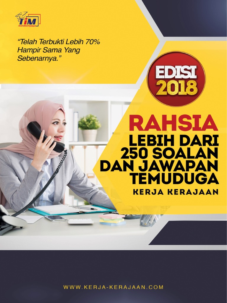 Rahsia Lebih 250 Soalan Calon Temuduga | PDF | Karier & Perkembangan