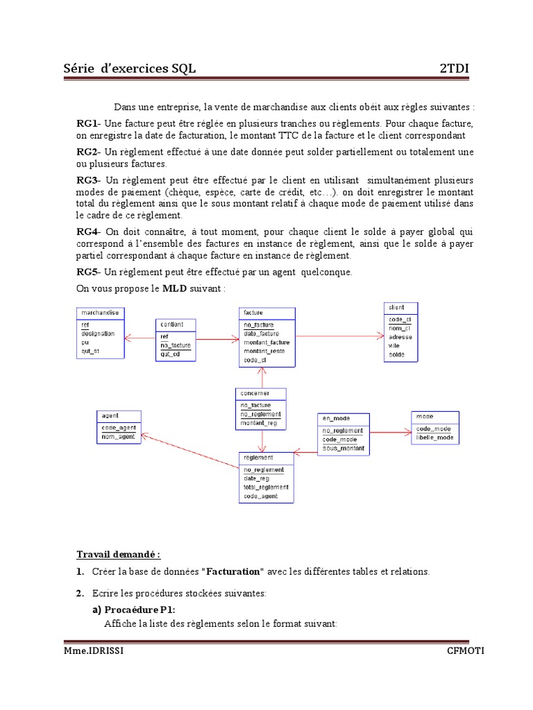 Serie Examen | Download Free PDF | Facture