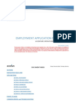 Accenture Employment Application Guide | PDF | Personal Identification ...