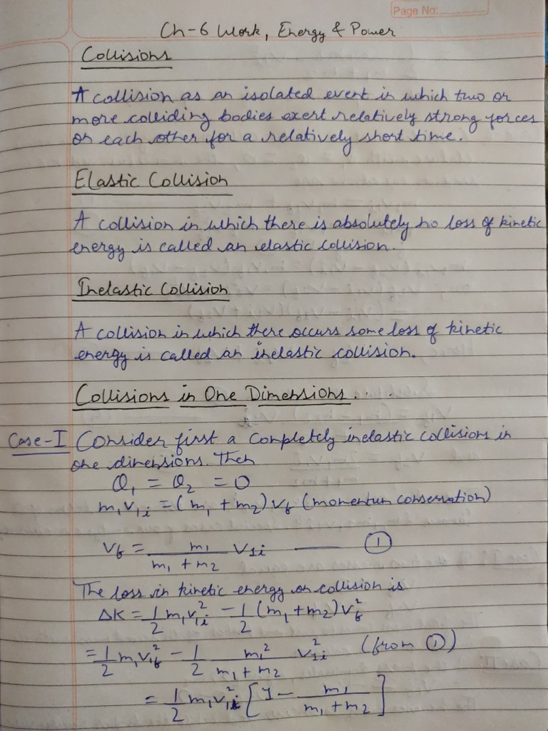 Physics CH - 6 Notes, Assignment 20 From Ayush Sajwan 11A | PDF ...