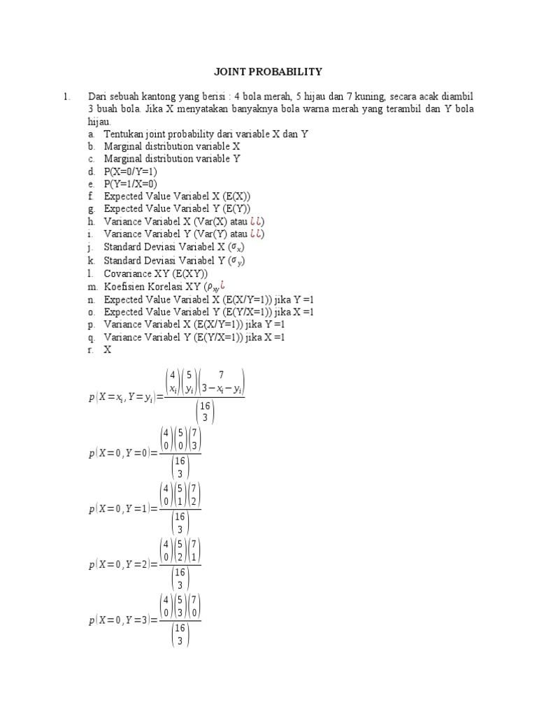 Joint Probability | PDF