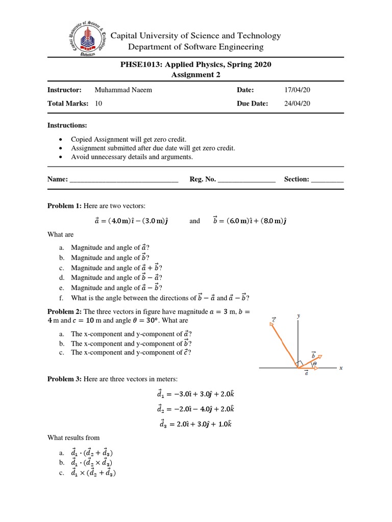 Physics Assignment 2 | PDF | Electrostatics | Electric Field