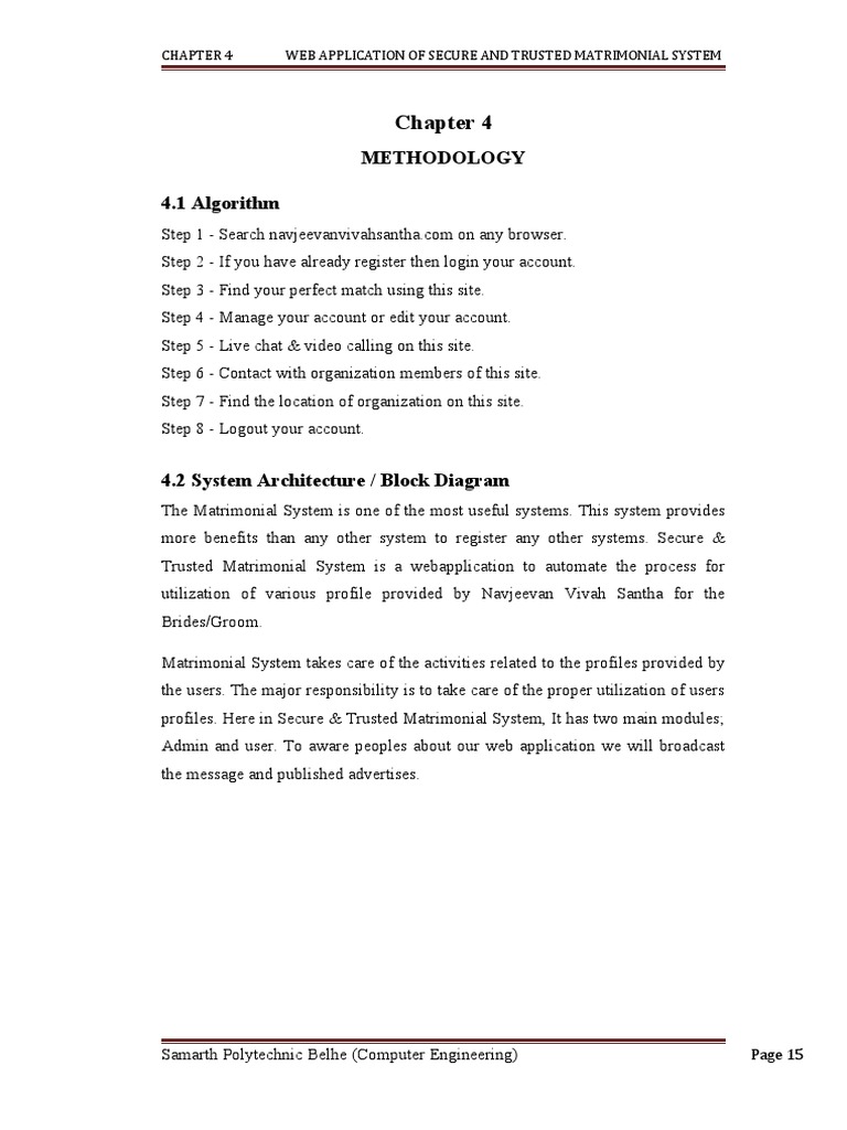 6 Chapter 4 Methodology | PDF | World Wide Web | Internet & Web