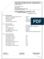 Concrete Mix Design Excel Sheet | PDF | Construction Aggregate | Concrete