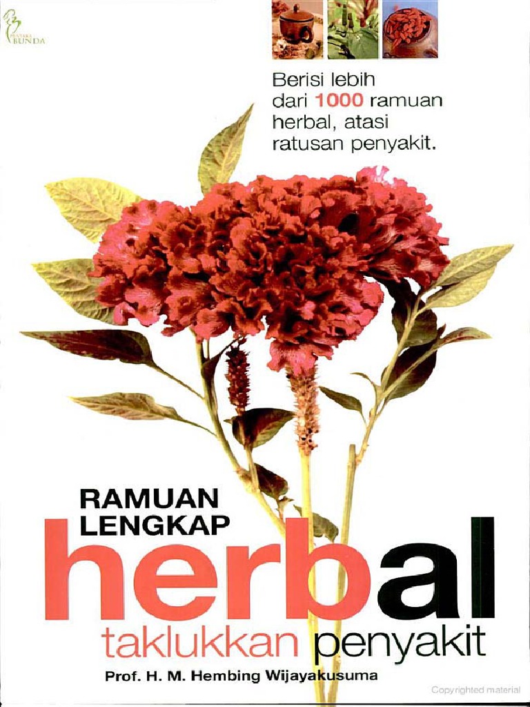 Dokumen - Tips Ramuan Lengkap Herbal Taklukkan Penyakit Oleh Prof H Hembing W Kbo | PDF