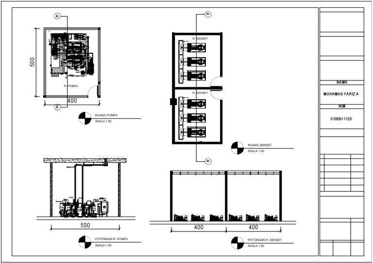 Contoh Perencanaan Utilitas | PDF