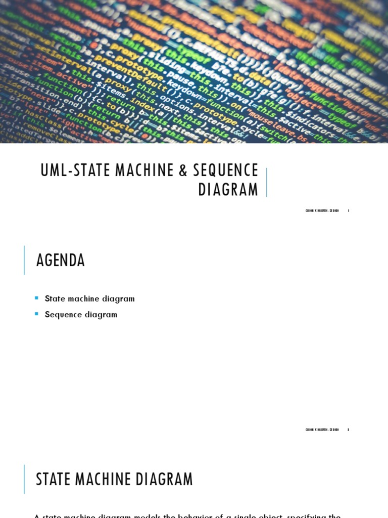 06 UML State Sequence Diagram | PDF | System | Systems Engineering