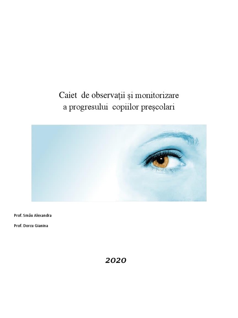 Caiet Observatii - Curente | PDF