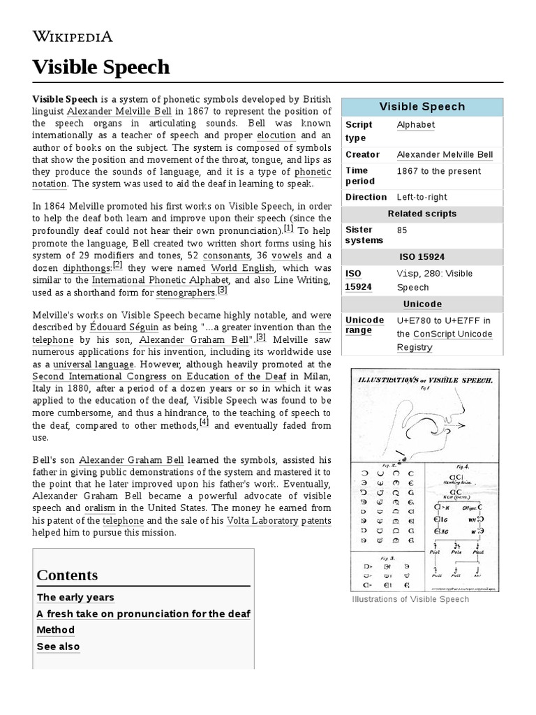 Visible Speech | PDF | Human Communication | Linguistics