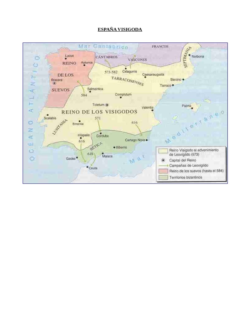 Mapa Hispania Visigoda-2 | PDF