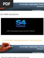 SAP S4 HANA EAM - Plant Maintenance | PDF | Sap Se | Scheduling (Computing)