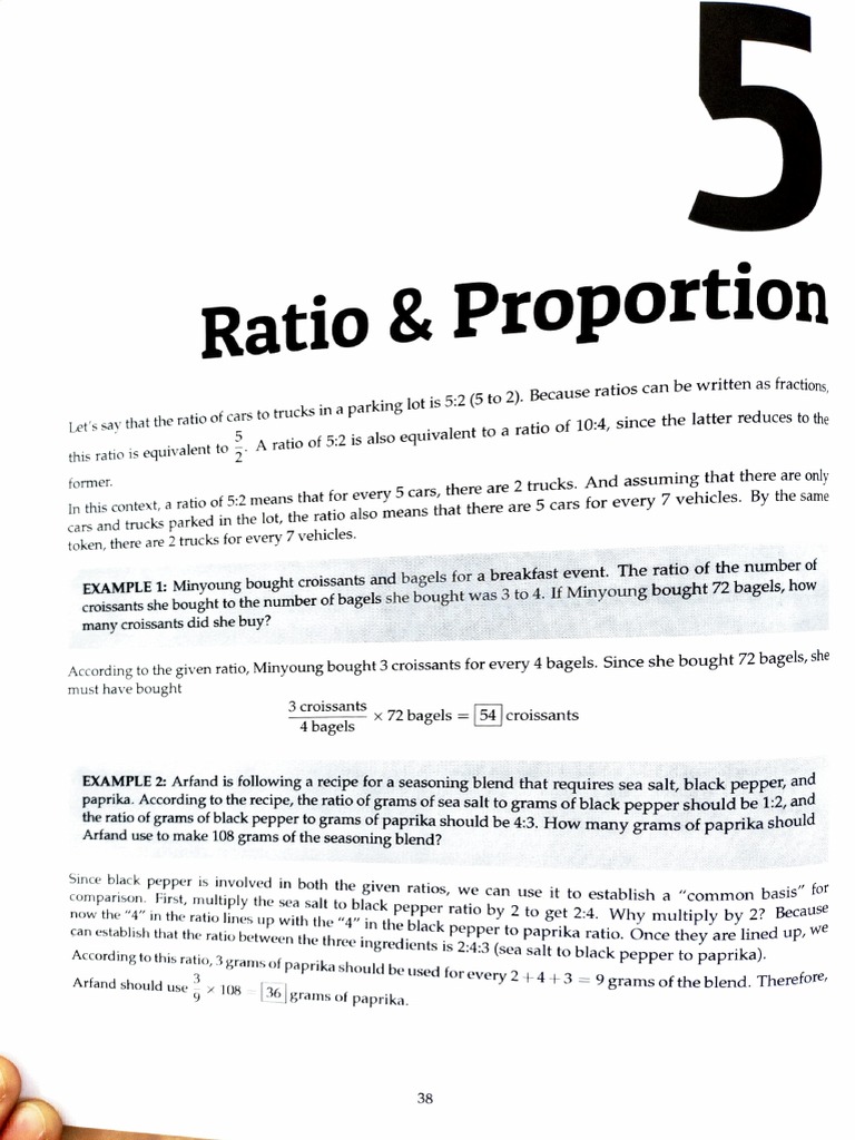 Chapter5 Ratio&Proportion | PDF | Area | Ratio