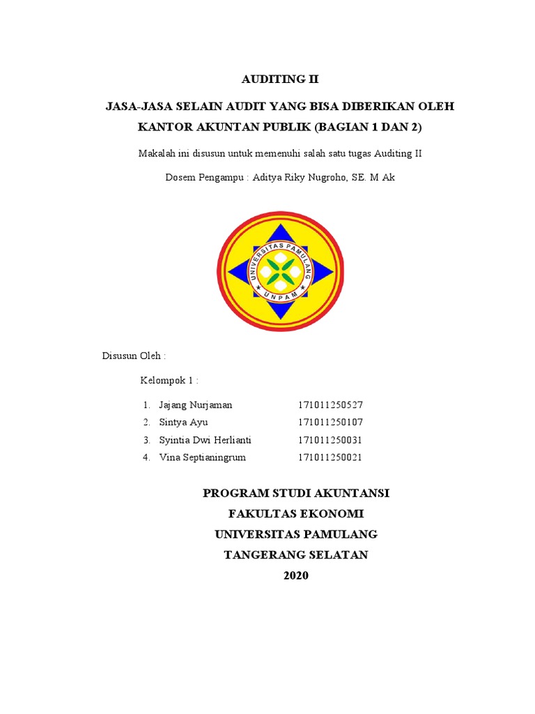 Makalah Auditing | PDF