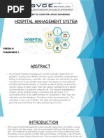 Hospital Management System Abstract | PDF | Microsoft Access ...