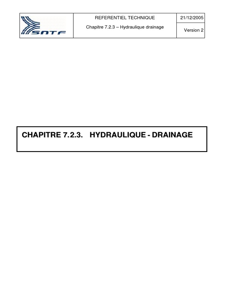 Cunettes en béton pour drainage efficace | PDF | Béton | Ciment