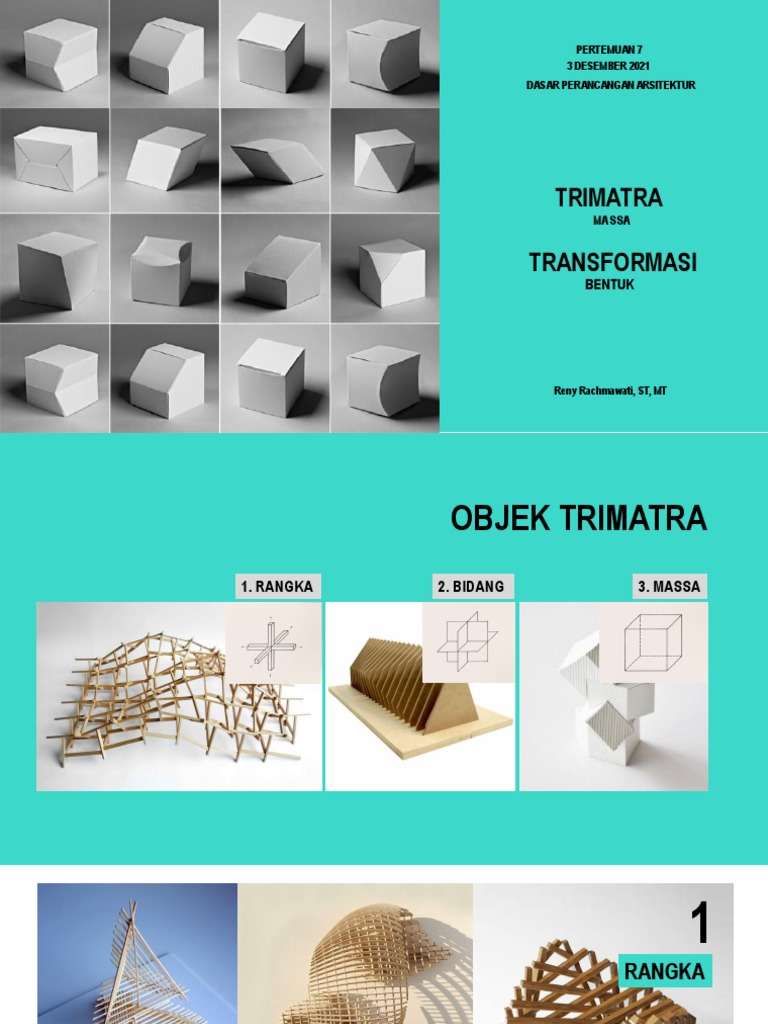Trimatra Transformasi: Bentuk | PDF