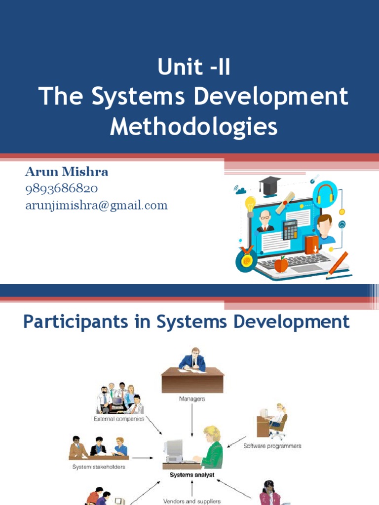 The Systems Development Methodologies: Unit - II | PDF | Software ...