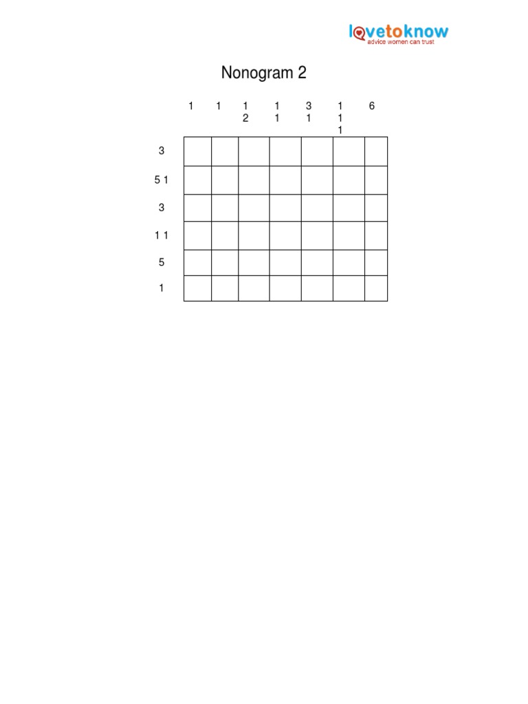 1960 Nonogram2 | PDF