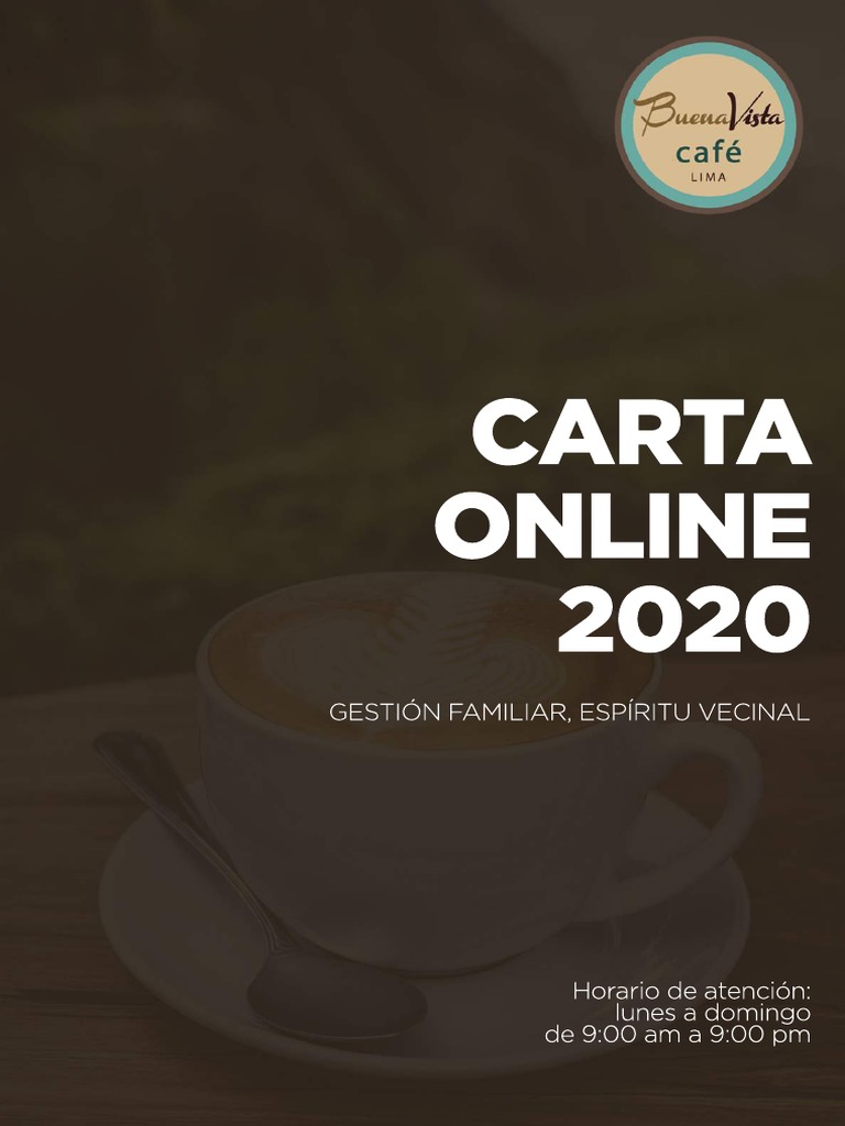 Carta ONLINE2020 | PDF