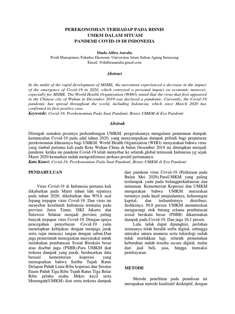 Artikel Ilmiah | PDF