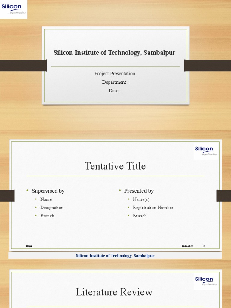 Project Presentation Guidelines for Students | PDF | Computing ...