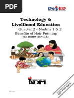 Learning Module in Hairdressing | PDF | Hairstyle | Sterilization ...