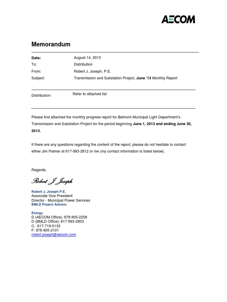 June 2013 Substation & Transmission Project Progress Report | PDF ...