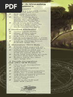 Call of Cthulhu 7E Rules Cheat Sheet | PDF
