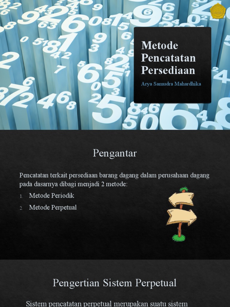 Metode Pencatatan Persediaan | PDF