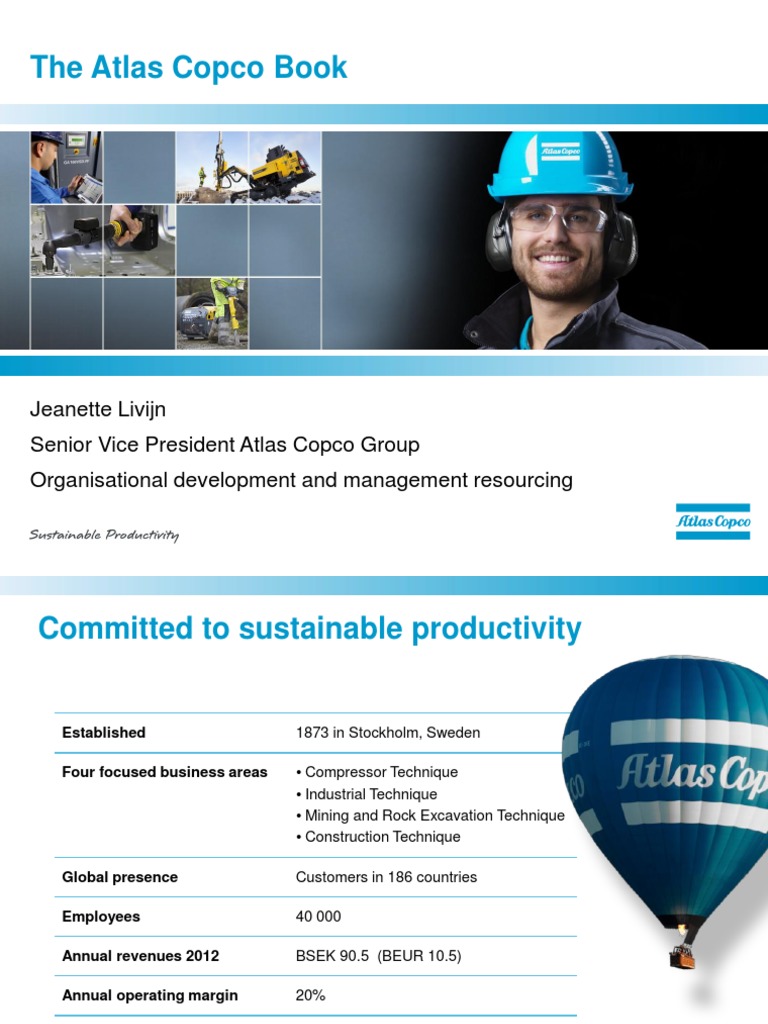 The Atlas Copco Book | PDF | Business | Economies