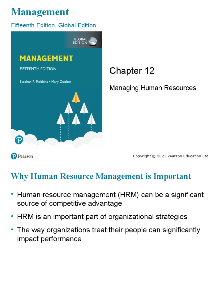 Management: Fifteenth Edition, Global Edition | PDF | Recruitment ...