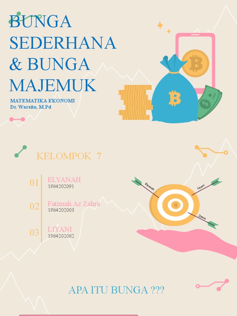 Bunga Sederhana Dan Bunga Majemuk Kelompok 7 | PDF