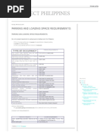 ("Parking Slot/Area, Loading/Unloading Space Requirements”) | PDF ...