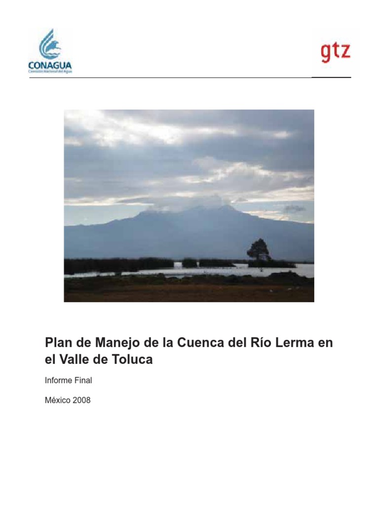 Cuenca Del Rio Lerma. | PDF | Agua subterránea | Planificación