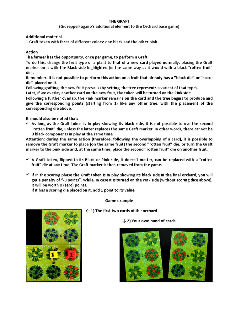 THE GRAFT (Game Variant) ENG | PDF