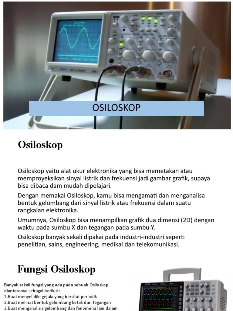 OSILOSKOP | PDF