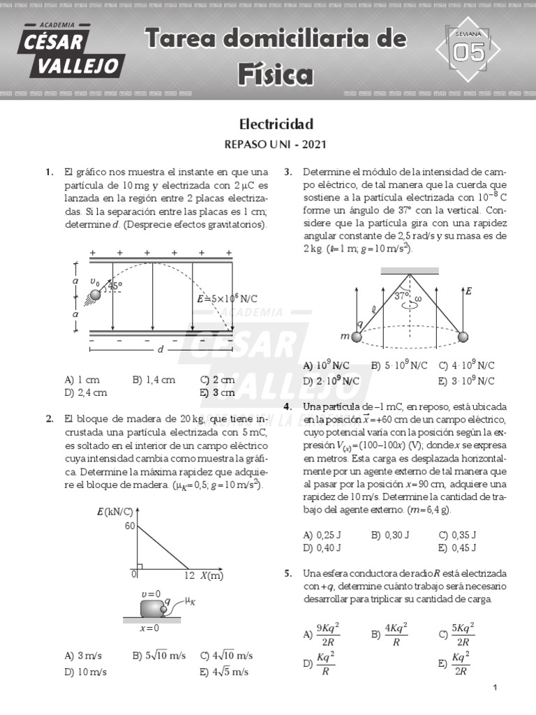 F RUNI Dom Sem5 Version2 | PDF | Corriente eléctrica | Resistencia Eléctrica y Conductancia