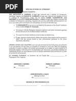 Spa PRC | PDF | Power Of Attorney | Notary Public